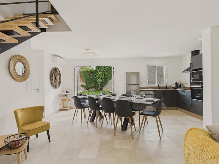 1 Km Plage - Jolie Maison 7 Adultes 3 Enfants - Sarzeau