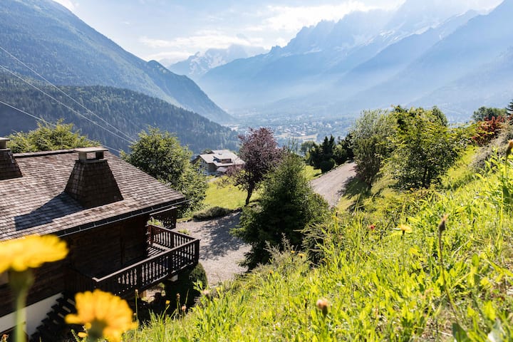 Ski In/ski Out, 4 Brd, 8px Chalet, Mt-blanc Views! - Les Houches
