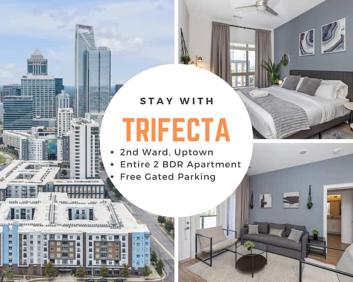 Uptown 2nd Ward | Superior Apt | City Skyline View - Charlotte, NC