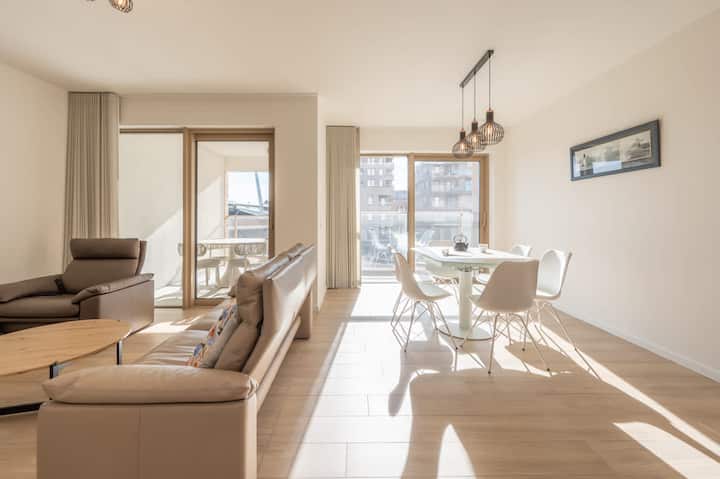 Modern 2bedroom Apartment W Balcony Near The Beach - Ostenda