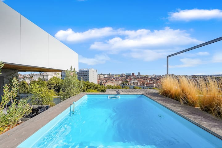 Watergate - Piscine Sur Le Toit Et Vue Panoramique - Toulouse