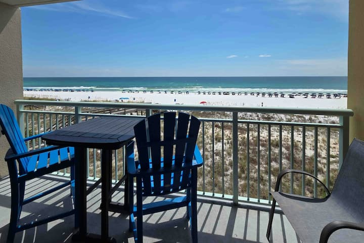 Pelican Isle 304-cozy Beachfront Condo With Privat - Mary Esther, FL