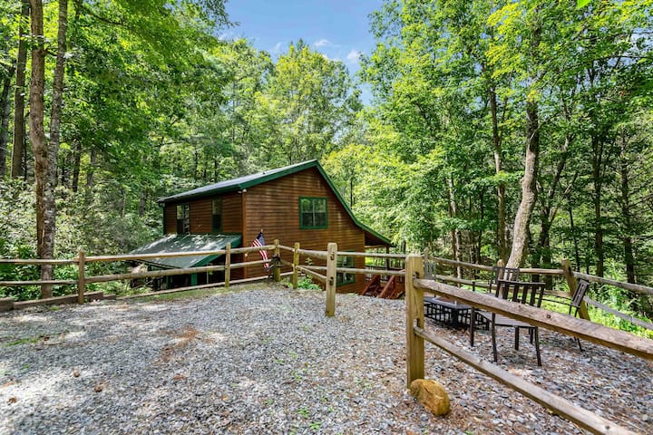 2br Mountain Cabin With Hot Tub & Firepit - Blue Ridge, GA