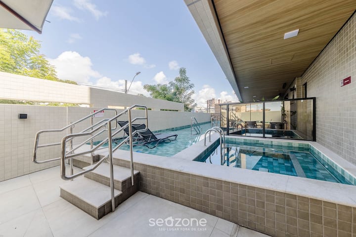 Studio 350m From The Pajuçara Waterfront Sli0703 - Maceió