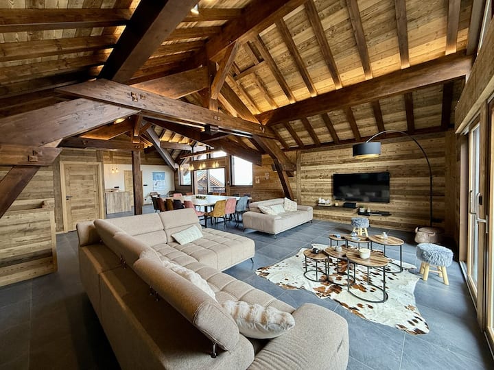 Chalet 15 Couchages Sur Les Pistes Avec Piscine - Saint-Sorlin-d'Arves