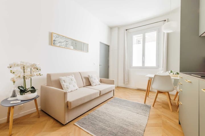 Appartement Moderne 1br/4p - Proche Montmartre - Quartier de Belleville
