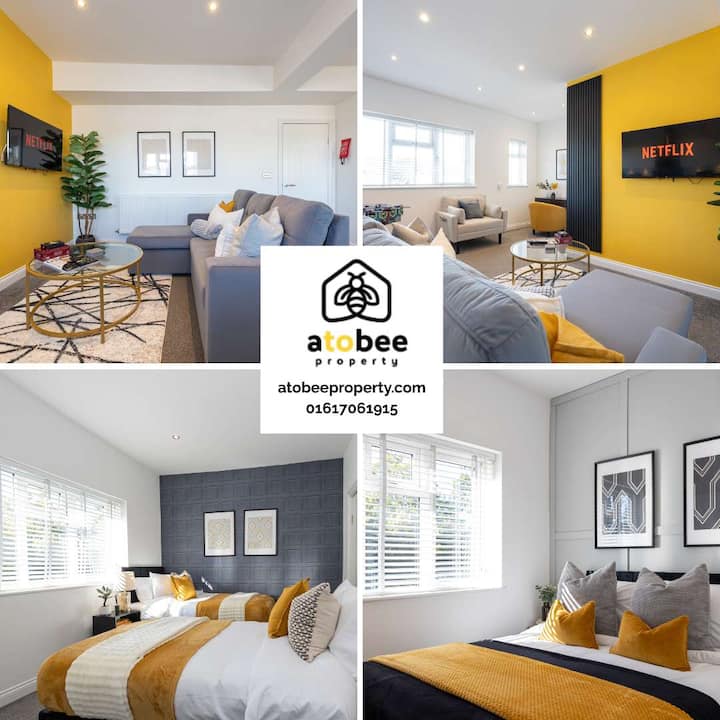 Cosy Sale Manchester Apartment | Free Parking - Altrincham