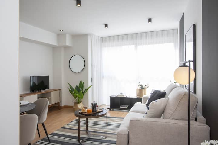 Charming, Bright Double Studio - Villarreal