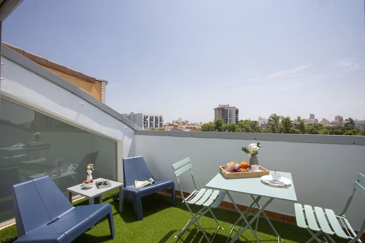 Duplex Penthouse With Terrace And Views - Castellón de la Plana