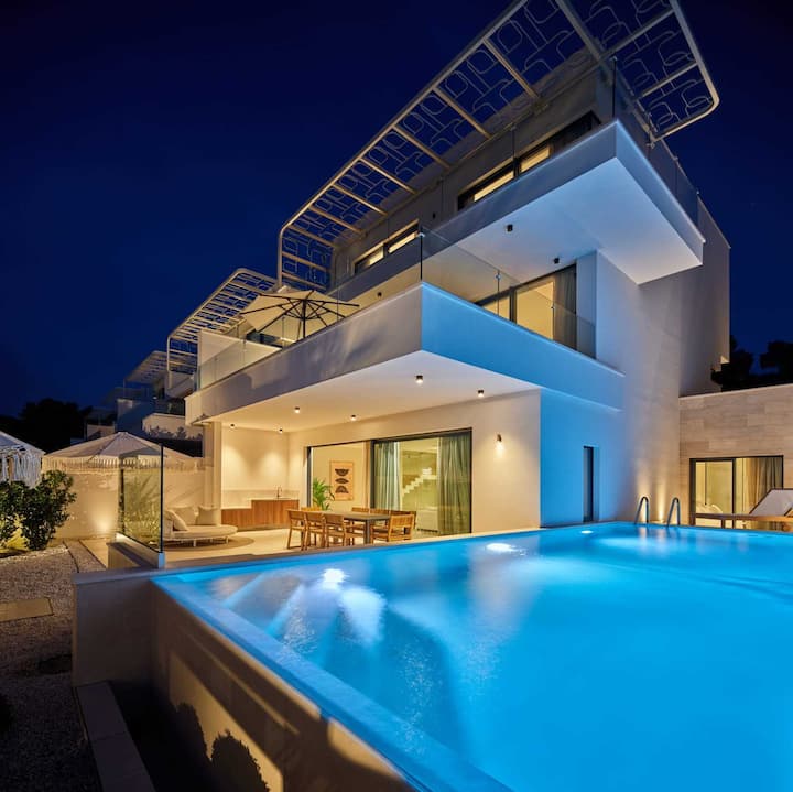 Luxury Villa Lunea With Pool Ii - Trogir