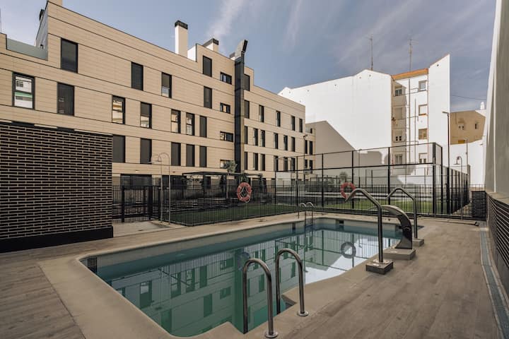 Suna - 1 Bedroom And Terrace In Cuatro Caminos - Madrid