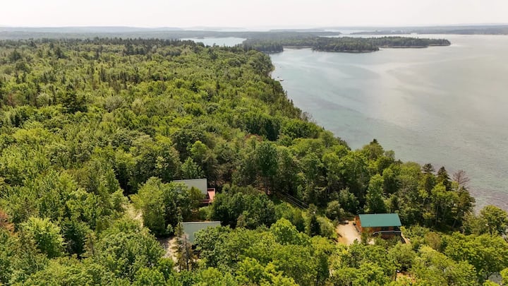 Bar Harbor Cabin With Private Beach (Sleeps 12) - Maine