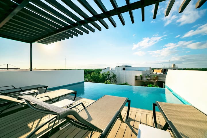 Aptt With Rooftop Pool | Tulum, 1 Bedroom - Mexico
