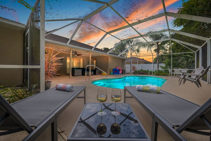 Heated Screened Pool | Dog Friendly | Coastal - Palm Coast, FL