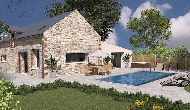 Grand Gîte Au Coeur Des Coteaux - Chalonnes-sur-Loire