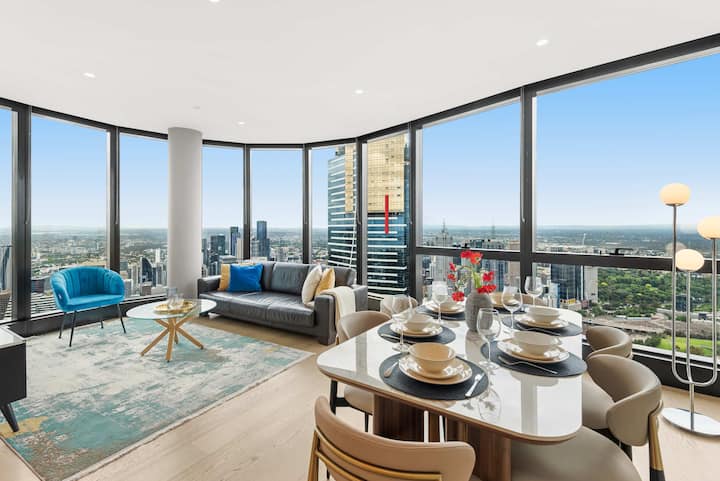 Live In The Clouds! 3bd Luxury Apt. In Southbank - St Kilda