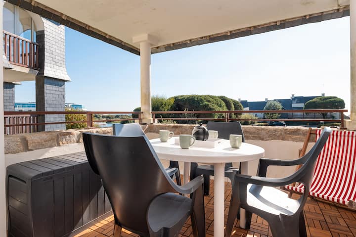 L'océanic Vue Mer, Draps Et Parking - Île-aux-Moines