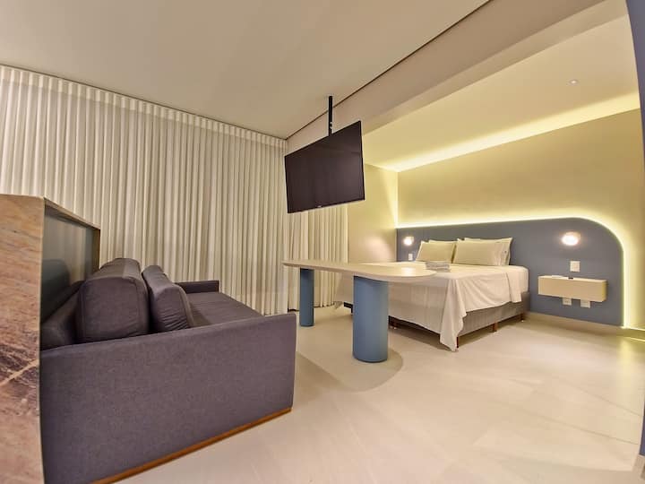 Estudio Moderno E Confortável Perto Do Vaca Brava - Goiânia