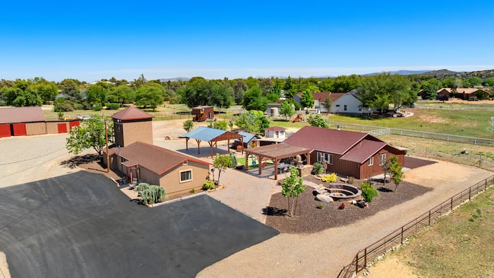 Zebra Ranch 16-guest Compound | Mtn Vu•spa•pkl Bal - Prescott, AZ