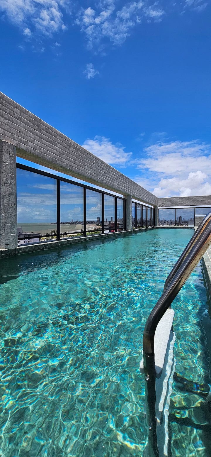 Lindo Apto 2q | Piscina | 200m Mar | Intermares/pb - Brazil