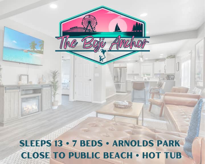 The Boji Anchor Between East & West Lake Okoboji - Okoboji, IA