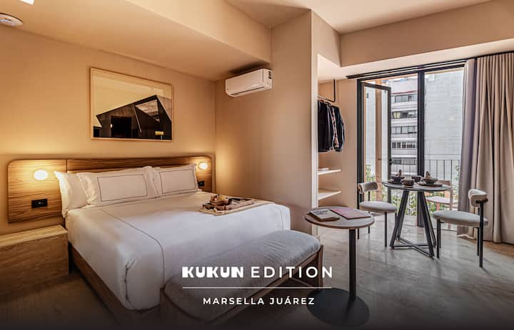 Kukun Marsella | Superior Studio Balcony - Mexico City