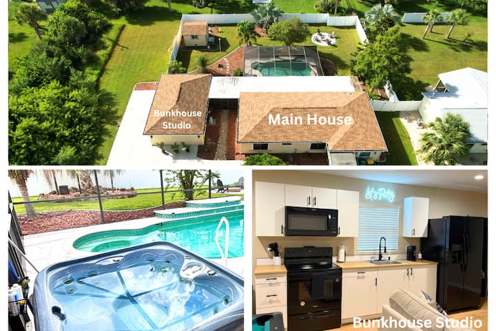 Bring Kids & The Dog! House, Fence + Bunkhouse - Port Charlotte, FL