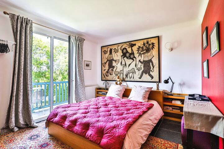Txori Etxea - Chambre Rouge - Arbonne