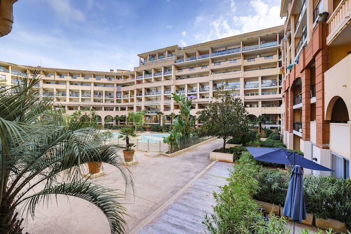 Lx122 Appartement Bord De Mer, Terrasse & Piscine - Mougins