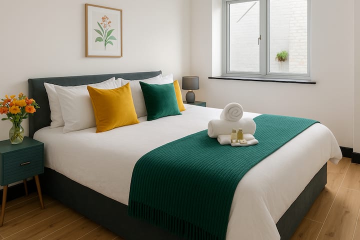 North London 1-bed Apt, Sleeps 3, 10 Min To Tube - Barnet