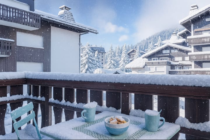 Appartement Lumineux Pour 5 Au Cœur De Chamonix - Chamonix-Mont-Blanc