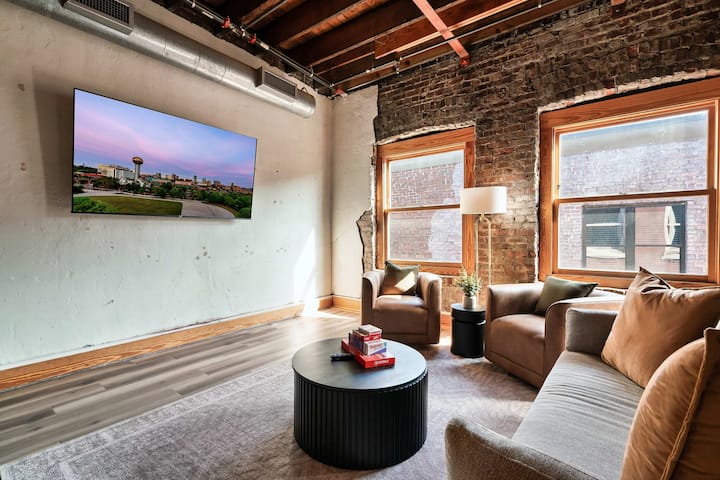 Historic Loft, Sleeps 4・near Downtown Knoxville - Knoxville, TN