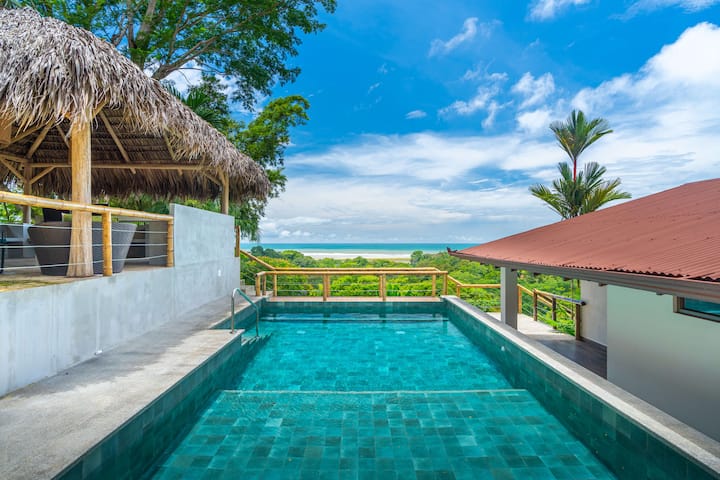 New-gated-panoramic Sunset Ocean View-pool-4 Suite - Palmar Norte