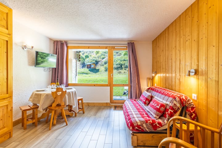 Gébroulaz 1 - 4 Personnes - Pied Des Pistes - Méribel