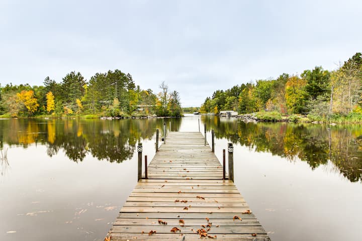 Sauna + Deck: Wooded Cabin On Lake Vermilion! - Tower, MN