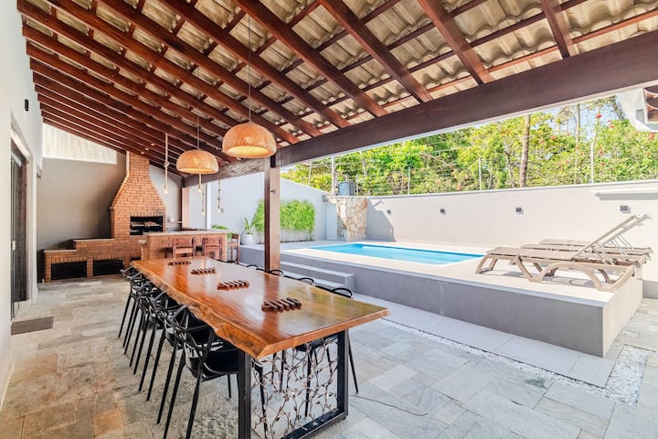 140m Praia | Pisc Aquecida | Cama & Banho - Guarujá