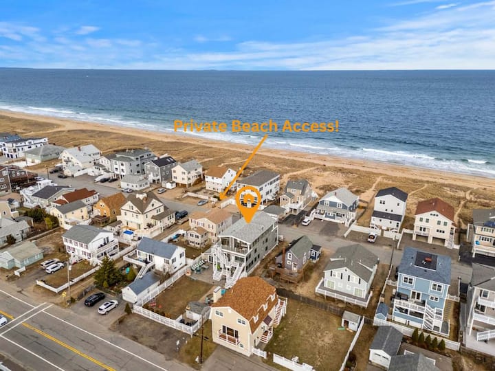 Steps To The Sand | A/c | Yard | 1 Level Living - Salisbury Beach