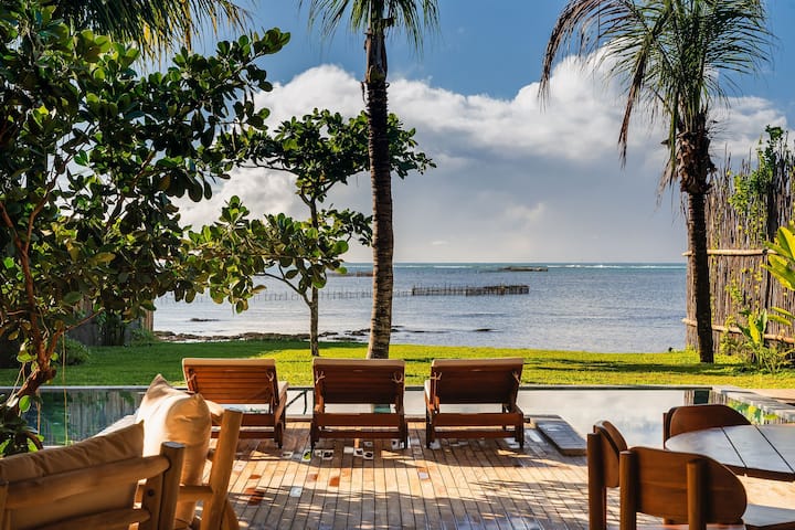 Casa De Luxo Beira Mar Em Milagres Camará By Qavi - São Miguel dos Milagres