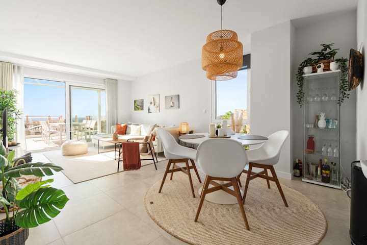 46. Corner Apt With Sea Views And Large Terrace - Manilva