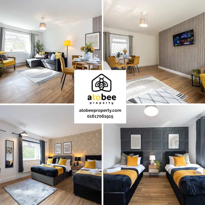 Spacious Apartment Near Mcr Airport - Knutsford