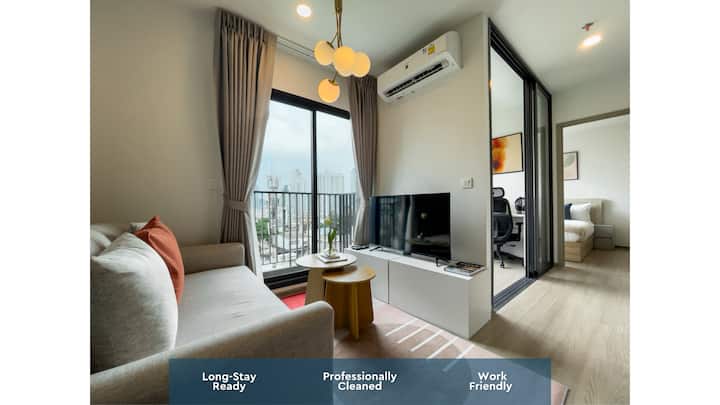 600 M To Bts • City View • Rooftop Pool • Sontana - Thailand