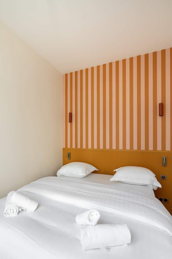 Elegant 1bdr Paris Getaway For 4 Near Bastille - Quartier de Belleville