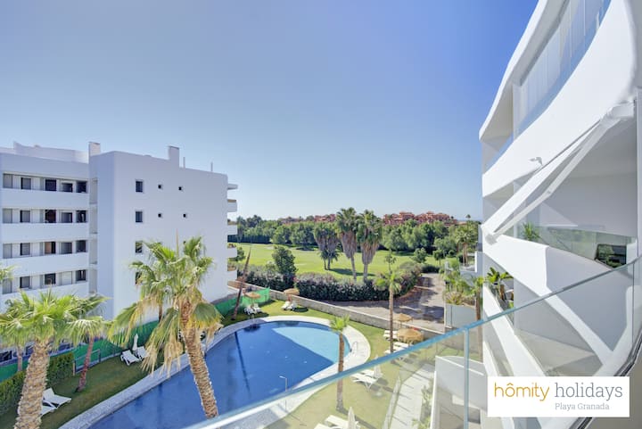 Homity Holidays - Apartamento De Lujo Mf-2-p4-3a - Motril