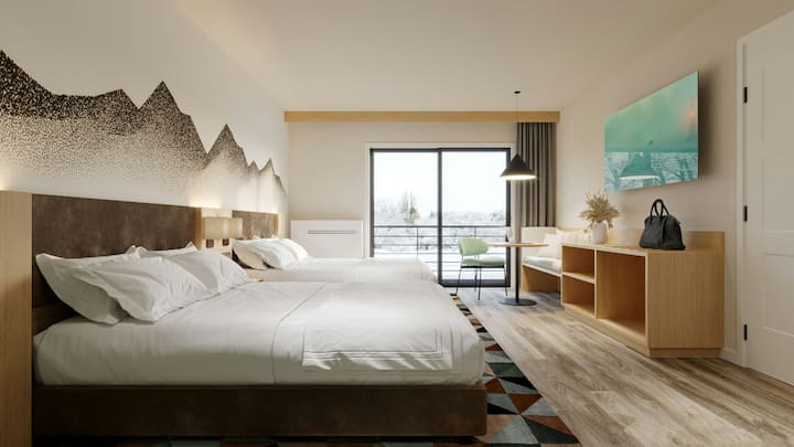 Signature Two Queens With Patio Or Balcony - Stowe, VT