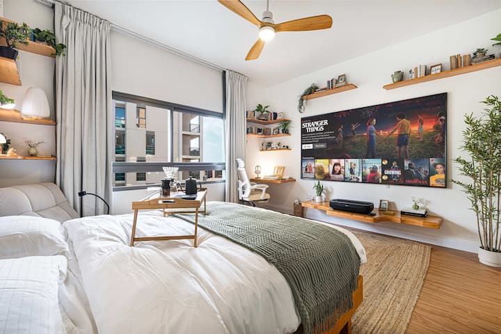 Library Forest - 100 Inch Screen - Charjah