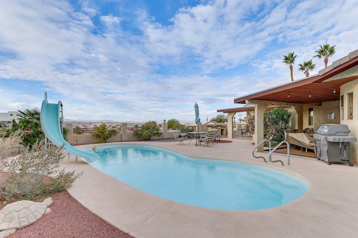 Swim W/ A View! Family Retreat Near Lake Havasu - Lake Havasu City, AZ
