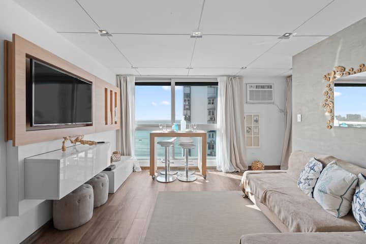 Beachfront | Ocean View | Wi-fi | Self Check-in - 波多黎各