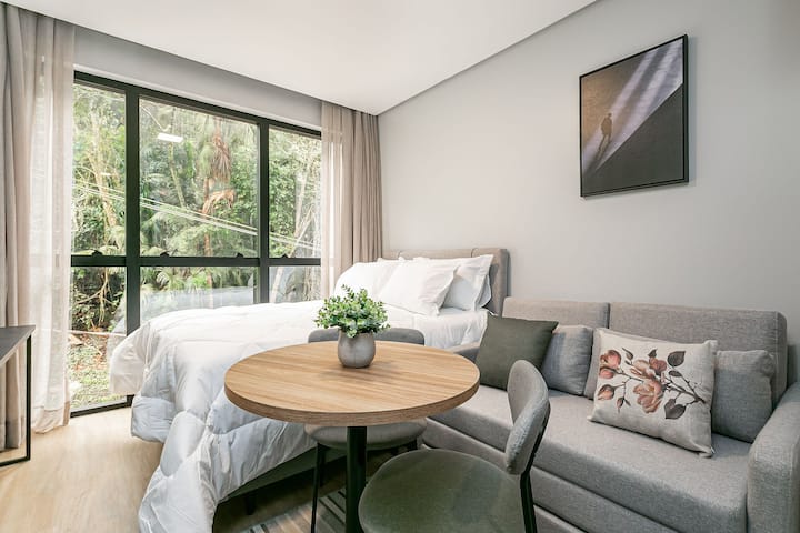 Loft Steps Away To Vila Germânica With Heated Pool - Blumenau