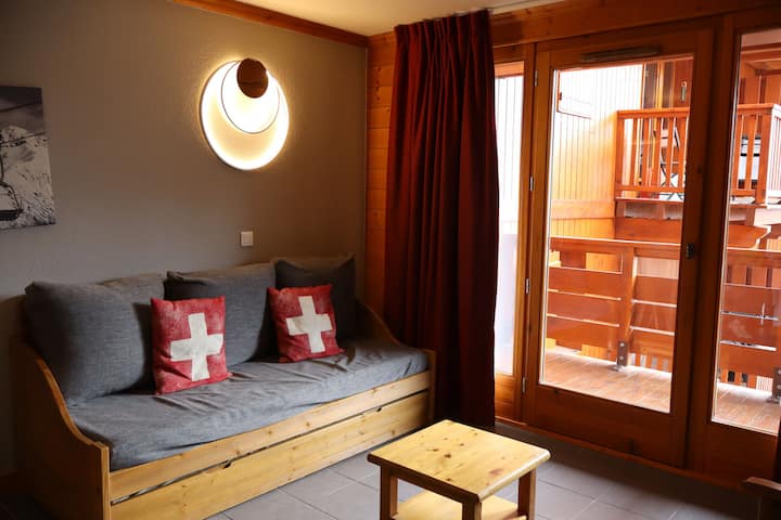 2 Pièces 4 Personnes 3* Exposé Sud - Valloire