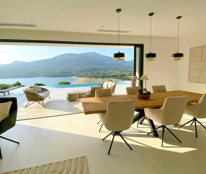 Villa Overlooking Valinco Gulf In Propriano - Propriano